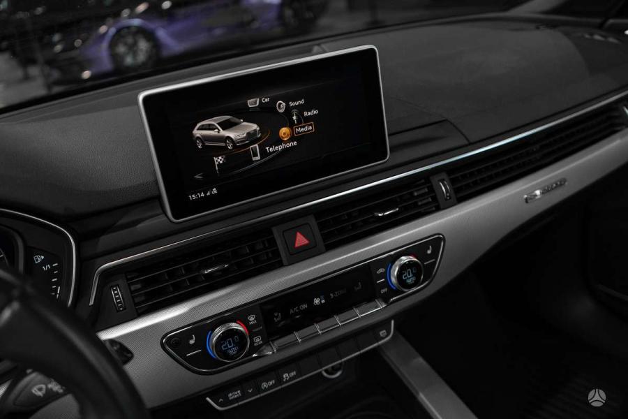 Melns Audi A4 2018 Rīga, ar dzinēja tilpumu 1.97 L un nobraukumu 253 tūkst. km par 16850 €, foto 27 vietnē AUTOMOTO.COM.LV