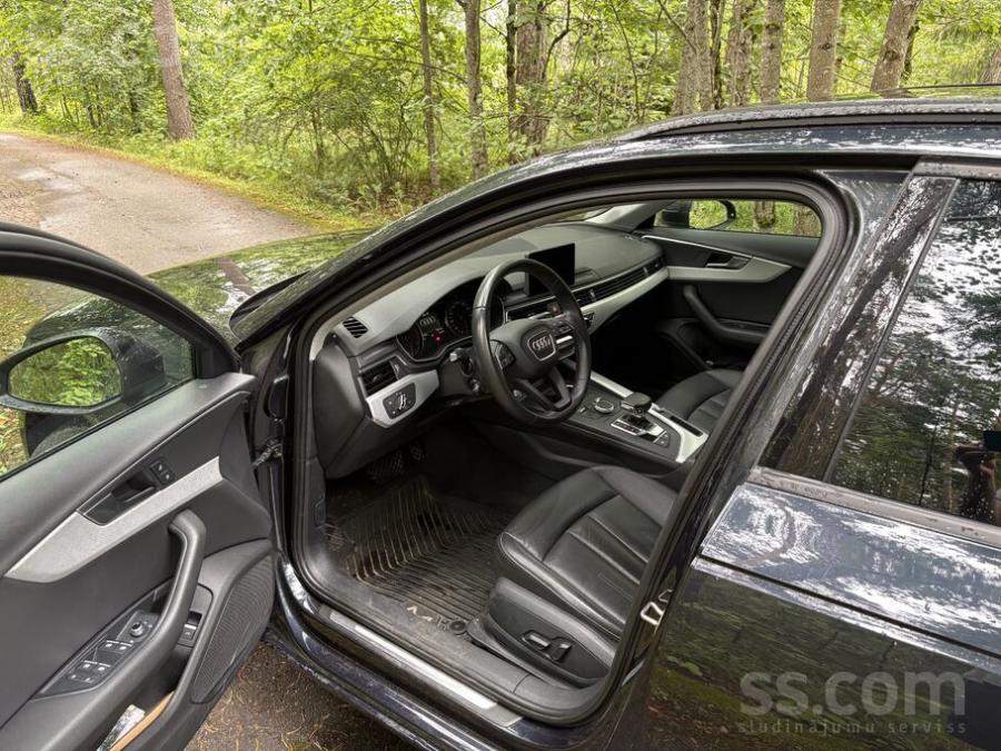 Black Audi A4 2018 in Riga, with an engine capacity of 1.40 L and mileage of 108 thousand km for 15700 €, photo 3 on AUTOMOTO.COM.LV