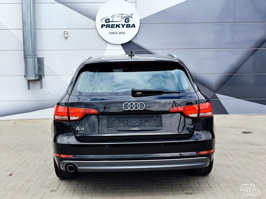 Black Audi A4 2018 in Ramuciai, with an engine capacity of 2.00 L and mileage of 140 thousand km for 13950 €, photo 9 on AUTOMOTO.COM.LV