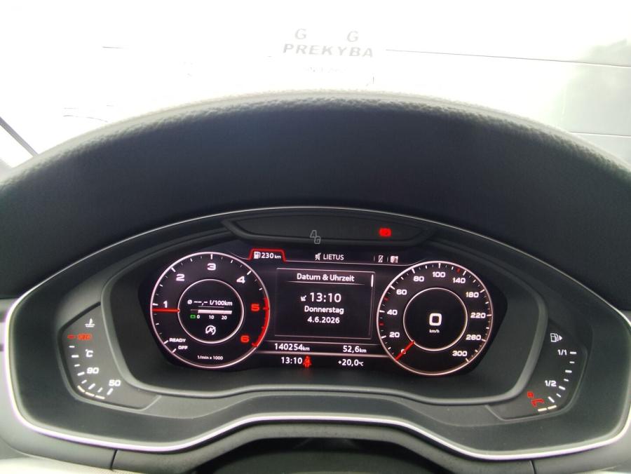 Black Audi A4 2018 in Ramuciai, with an engine capacity of 2.00 L and mileage of 140 thousand km for 13950 €, photo 13 on AUTOMOTO.COM.LV