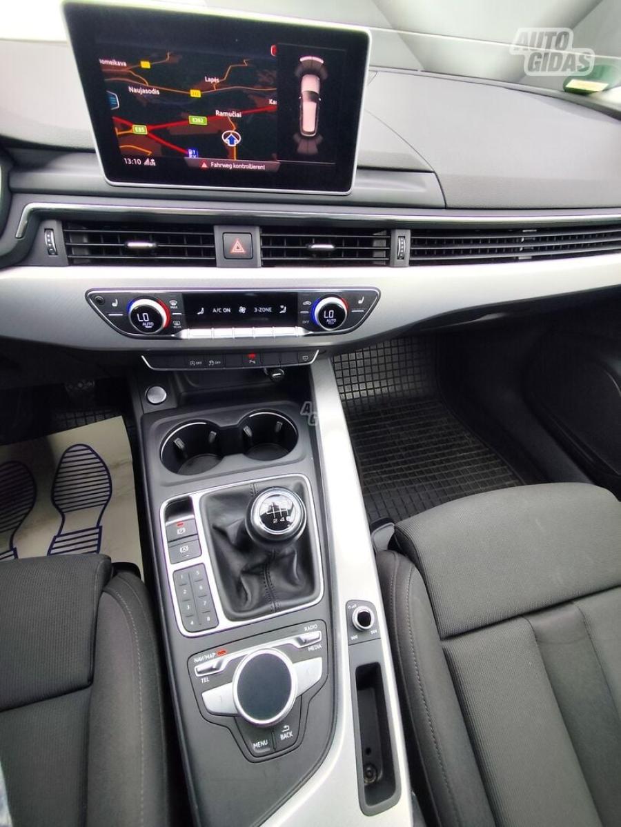 Black Audi A4 2018 in Ramuciai, with an engine capacity of 2.00 L and mileage of 140 thousand km for 13950 €, photo 14 on AUTOMOTO.COM.LV