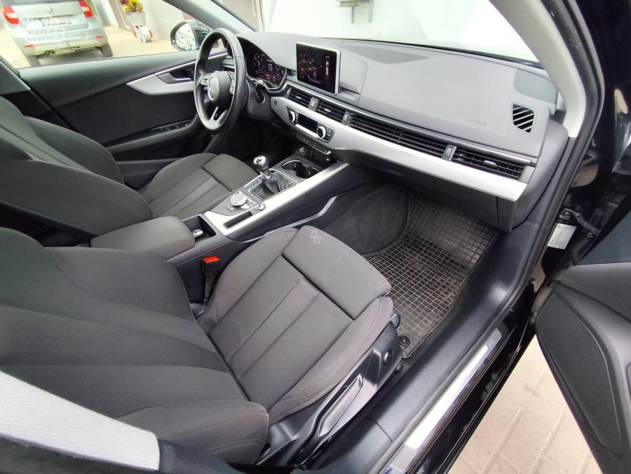 Black Audi A4 2018 in Ramuciai, with an engine capacity of 2.00 L and mileage of 140 thousand km for 13950 €, photo 17 on AUTOMOTO.COM.LV