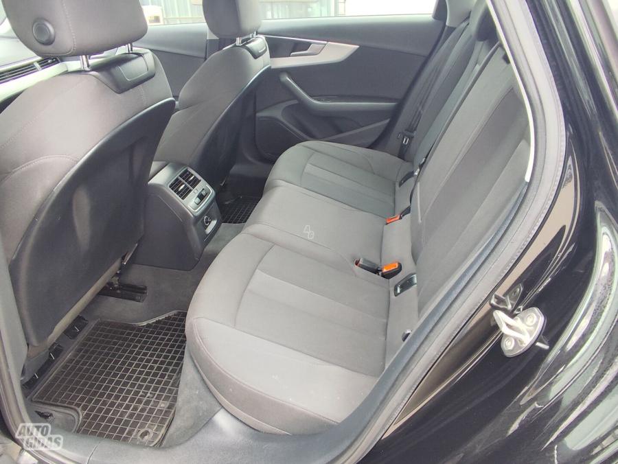 Black Audi A4 2018 in Ramuciai, with an engine capacity of 2.00 L and mileage of 140 thousand km for 13950 €, photo 18 on AUTOMOTO.COM.LV