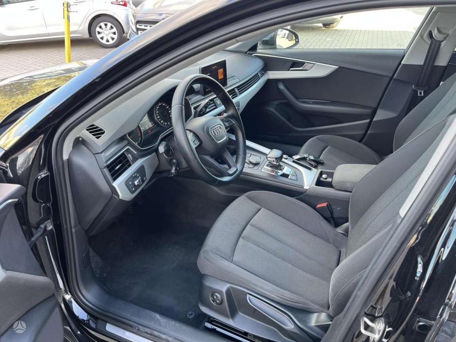 Black Audi A4 2018 in Taurage, with an engine capacity of 1.97 L and mileage of 230 thousand km for 9200 €, photo 6 on AUTOMOTO.COM.LV