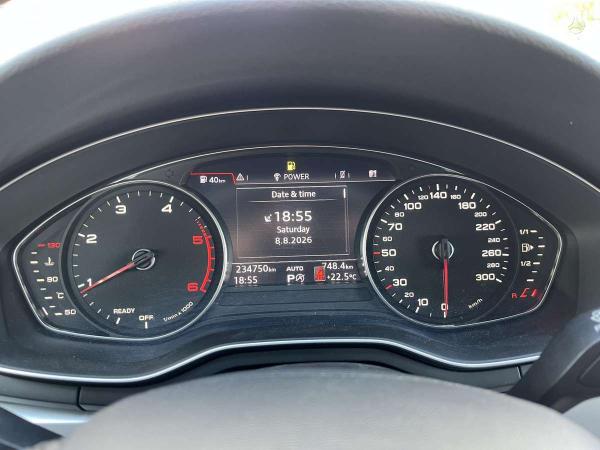 Melns Audi A4 2018 Tauragė, ar dzinēja tilpumu 1.97 L un nobraukumu 230 tūkst. km par 9200 €, foto 6 vietnē AUTOMOTO.COM.LV