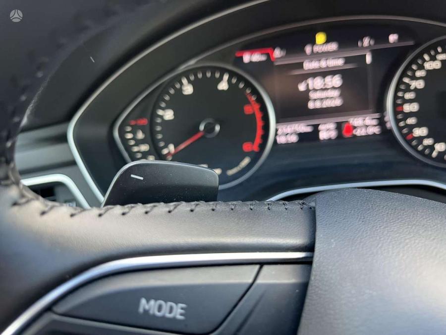 Black Audi A4 2018 in Taurage, with an engine capacity of 1.97 L and mileage of 230 thousand km for 9200 €, photo 12 on AUTOMOTO.COM.LV