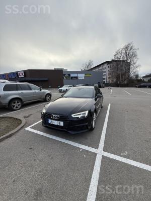 Black Audi A4 2018 in Riga, with an engine capacity of 2.00 L and mileage of 204 thousand km for 15555 €, photo 3 on AUTOMOTO.COM.LV