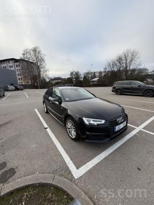 Black Audi A4 2018 in Riga, with an engine capacity of 2.00 L and mileage of 204 thousand km for 15555 €, photo 4 on AUTOMOTO.COM.LV