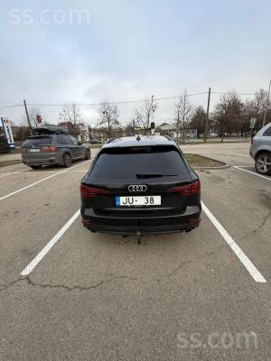 Black Audi A4 2018 in Riga, with an engine capacity of 2.00 L and mileage of 204 thousand km for 15555 €, photo 6 on AUTOMOTO.COM.LV
