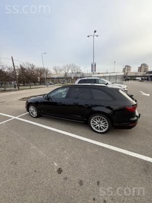 Black Audi A4 2018 in Riga, with an engine capacity of 2.00 L and mileage of 204 thousand km for 15555 €, photo 8 on AUTOMOTO.COM.LV