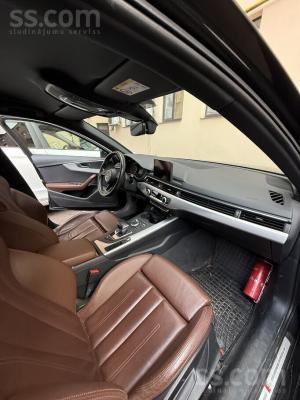 Black Audi A4 2018 in Riga, with an engine capacity of 2.00 L and mileage of 204 thousand km for 15555 €, photo 10 on AUTOMOTO.COM.LV