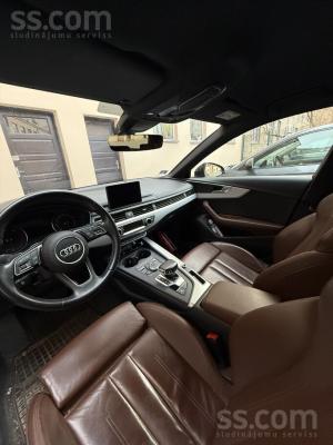 Black Audi A4 2018 in Riga, with an engine capacity of 2.00 L and mileage of 204 thousand km for 15555 €, photo 11 on AUTOMOTO.COM.LV