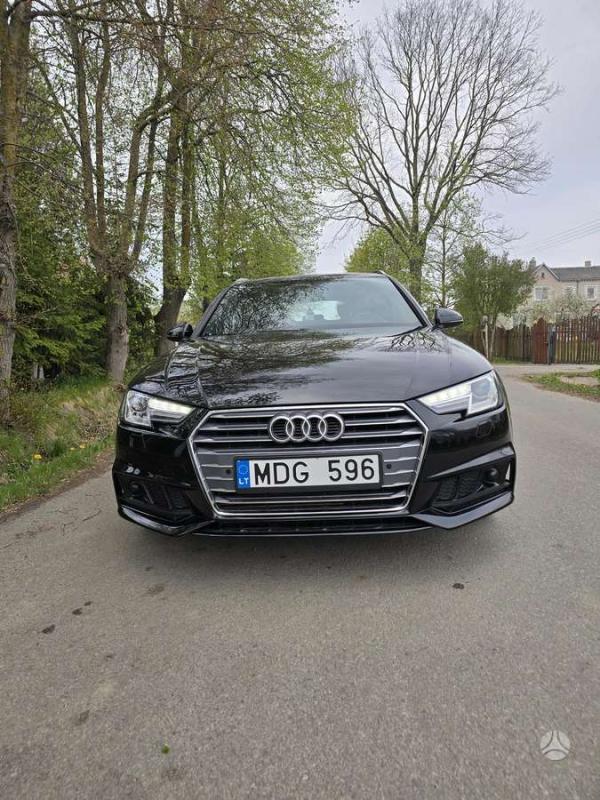 Melns Audi A4 2018 Marijampole, ar dzinēja tilpumu 1.98 L un nobraukumu 110 tūkst. km par 14399 €, foto 3 vietnē AUTOMOTO.COM.LV