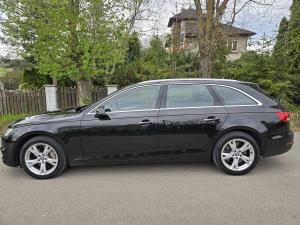 Black Audi A4 2018 in Marijampole, with an engine capacity of 1.98 L and mileage of 110 thousand km for 14399 €, photo 6 on AUTOMOTO.COM.LV