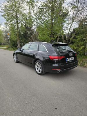 Black Audi A4 2018 in Marijampole, with an engine capacity of 1.98 L and mileage of 110 thousand km for 14399 €, photo 7 on AUTOMOTO.COM.LV