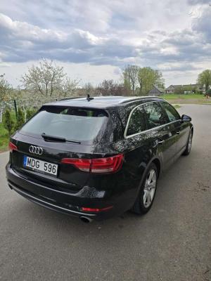 Black Audi A4 2018 in Marijampole, with an engine capacity of 1.98 L and mileage of 110 thousand km for 14399 €, photo 8 on AUTOMOTO.COM.LV