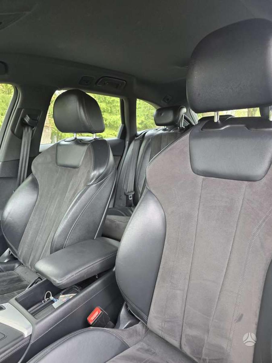 Black Audi A4 2018 in Marijampole, with an engine capacity of 1.98 L and mileage of 110 thousand km for 14399 €, photo 11 on AUTOMOTO.COM.LV