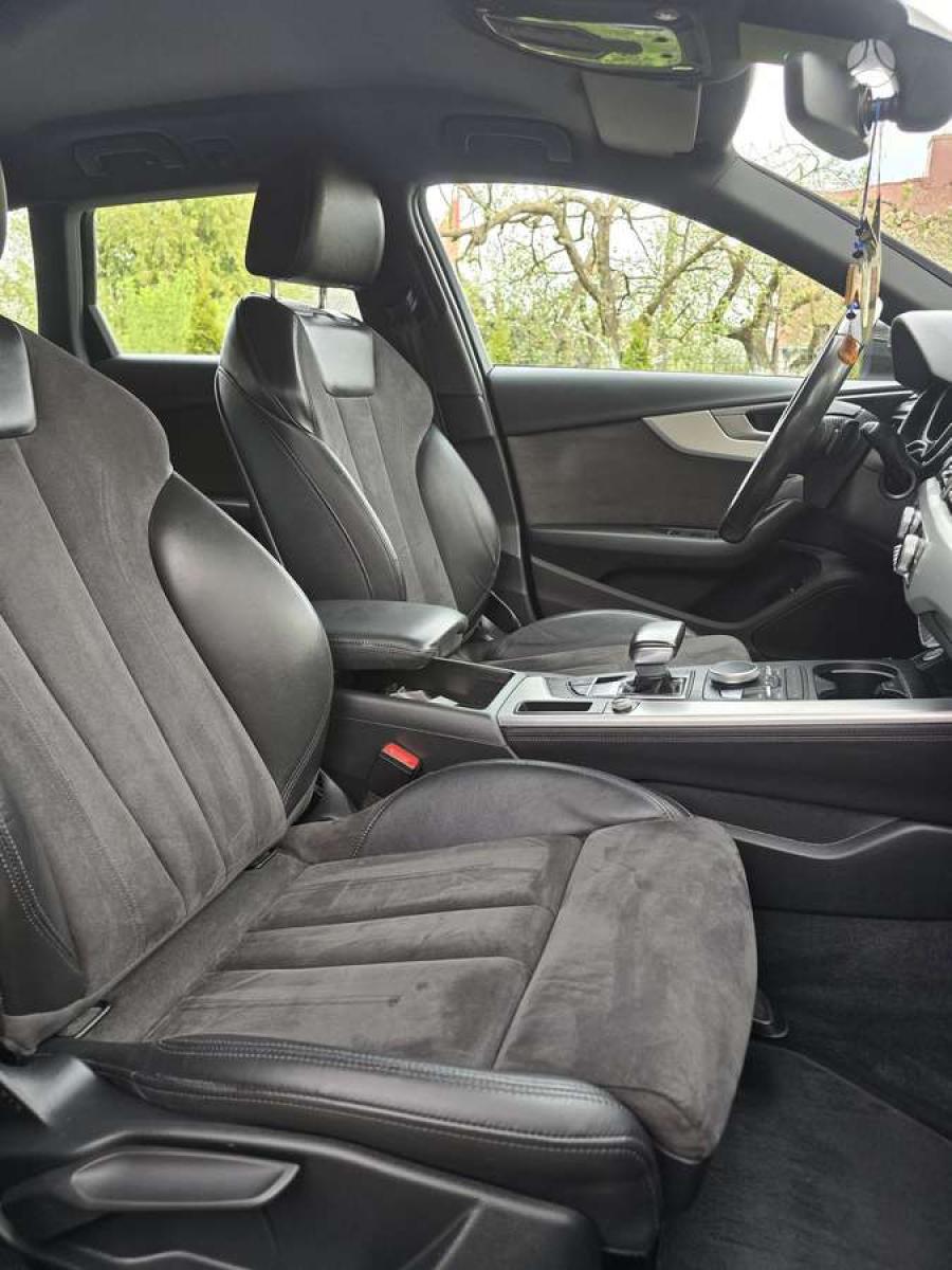 Black Audi A4 2018 in Marijampole, with an engine capacity of 1.98 L and mileage of 110 thousand km for 14399 €, photo 16 on AUTOMOTO.COM.LV