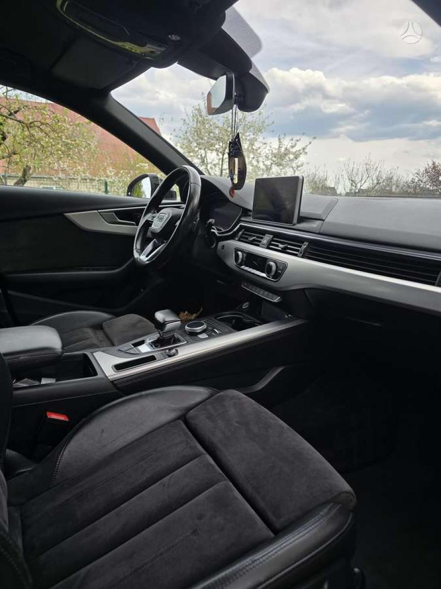 Black Audi A4 2018 in Marijampole, with an engine capacity of 1.98 L and mileage of 110 thousand km for 14399 €, photo 17 on AUTOMOTO.COM.LV