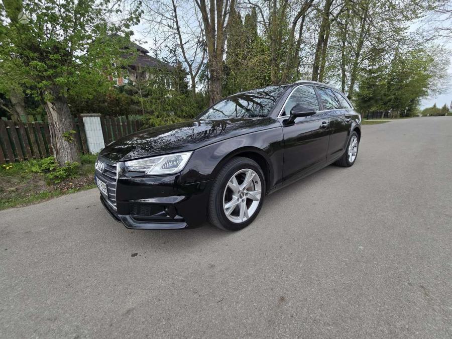 Black Audi A4 2018 in Marijampole, with an engine capacity of 1.98 L and mileage of 110 thousand km for 14399 €, photo 20 on AUTOMOTO.COM.LV