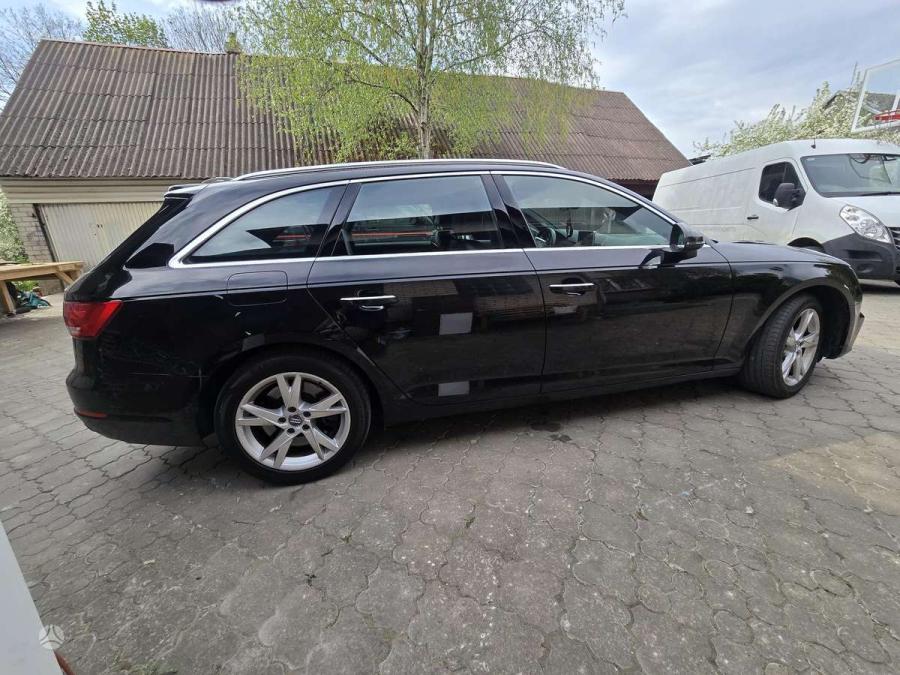 Black Audi A4 2018 in Marijampole, with an engine capacity of 1.98 L and mileage of 110 thousand km for 14399 €, photo 23 on AUTOMOTO.COM.LV