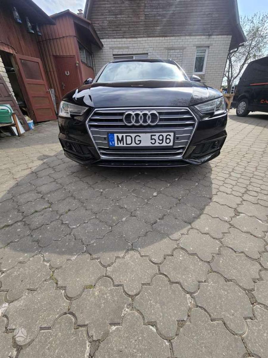 Black Audi A4 2018 in Marijampole, with an engine capacity of 1.98 L and mileage of 110 thousand km for 14399 €, photo 24 on AUTOMOTO.COM.LV