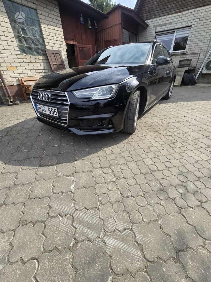Black Audi A4 2018 in Marijampole, with an engine capacity of 1.98 L and mileage of 110 thousand km for 14399 €, photo 25 on AUTOMOTO.COM.LV