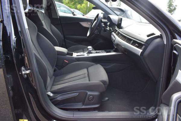Melns Audi A4 2018 Kuldīga, ar dzinēja tilpumu 2.00 L un nobraukumu 0 tūkst. km par 15550 €, foto 6 vietnē AUTOMOTO.COM.LV
