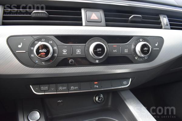 Melns Audi A4 2018 Kuldīga, ar dzinēja tilpumu 2.00 L un nobraukumu 0 tūkst. km par 15550 €, foto 9 vietnē AUTOMOTO.COM.LV