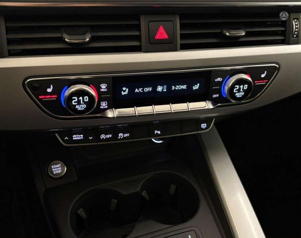 Black Audi A4 2018 in Marijampole, with an engine capacity of 1.97 L and mileage of 287 thousand km for 12750 €, photo 8 on AUTOMOTO.COM.LV