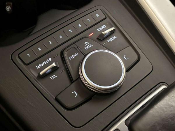 Black Audi A4 2018 in Marijampole, with an engine capacity of 1.97 L and mileage of 287 thousand km for 12750 €, photo 9 on AUTOMOTO.COM.LV