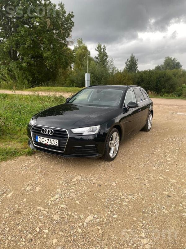Audi A4 2018 in Riga on AUTOMOTO.COM.LV Black Audi A4 2018 in Riga, with an engine capacity of 2.00 L and mileage of 227 thousand km for 14700 €, photo 1 on AUTOMOTO.COM.LV
