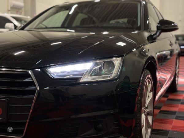 Black Audi A4 2018 in Vilnius, with an engine capacity of 1.97 L and mileage of 251 thousand km for 11450 €, photo 8 on AUTOMOTO.COM.LV