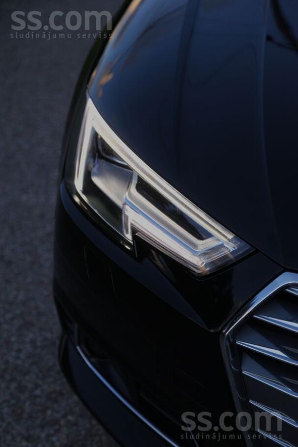 Audi A4 2018 Liepāja vietnē Melns Audi A4 2018 Liepāja, ar dzinēja tilpumu 2.00 L un nobraukumu 200 tūkst. km par 15400 €, foto 10 vietnē AUTOMOTO.COM.LV