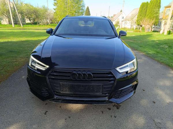 Black Audi A4 2018 in Rokiskis, with an engine capacity of 1.97 L and mileage of 245 thousand km for 12300 €, photo 1 on AUTOMOTO.COM.LV