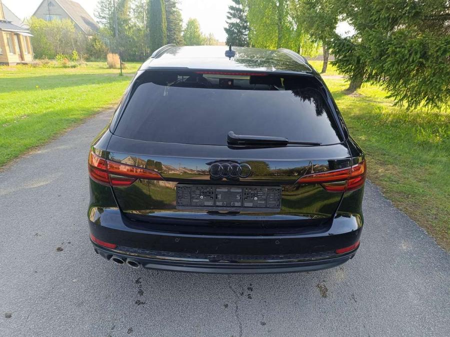 Black Audi A4 2018 in Rokiskis, with an engine capacity of 1.97 L and mileage of 245 thousand km for 12300 €, photo 4 on AUTOMOTO.COM.LV