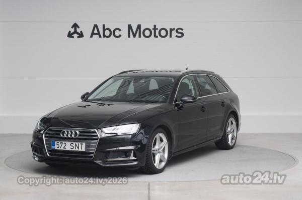 Black Audi A4 2019 in Tallinn, with an engine capacity of 2.00 L and mileage of 165 thousand km for 17990 €, photo 1 on AUTOMOTO.COM.LV