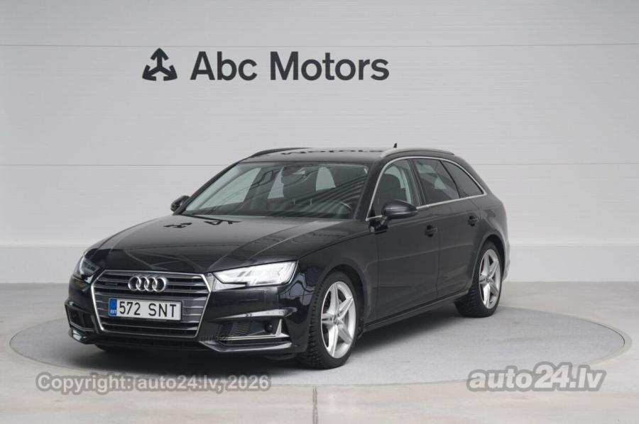 Melns Audi A4 2019 Tallina, ar dzinēja tilpumu 2.00 L un nobraukumu 165 tūkst. km par 17990 €, foto 1 vietnē AUTOMOTO.COM.LV
