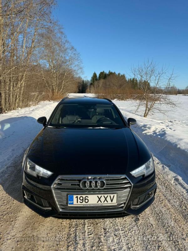 Melns Audi A4 2019 Tallina, ar dzinēja tilpumu 2.00 L un nobraukumu 205 tūkst. km par 18600 €, foto 1 vietnē AUTOMOTO.COM.LV