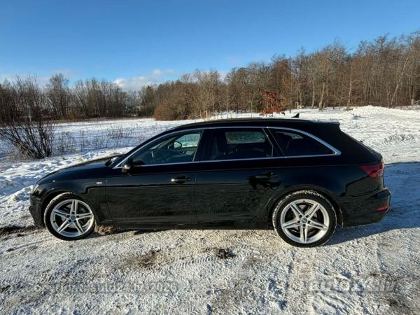 Melns Audi A4 2019 Tallina, ar dzinēja tilpumu 2.00 L un nobraukumu 205 tūkst. km par 18600 €, foto 5 vietnē AUTOMOTO.COM.LV