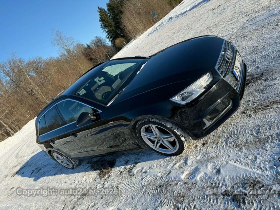 Black Audi A4 2019 in Tallinn, with an engine capacity of 2.00 L and mileage of 205 thousand km for 18600 €, photo 6 on AUTOMOTO.COM.LV