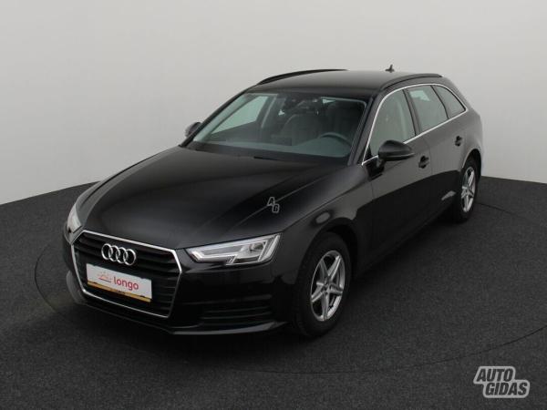 Black Audi A4 2019 in Vilnius, with an engine capacity of 2.00 L and mileage of 190 thousand km for 15799 €, photo 1 on AUTOMOTO.COM.LV