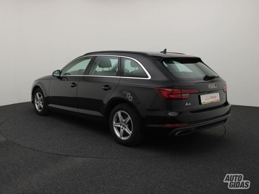 Melns Audi A4 2019 Viļņa, ar dzinēja tilpumu 2.00 L un nobraukumu 190 tūkst. km par 15799 €, foto 7 vietnē AUTOMOTO.COM.LV