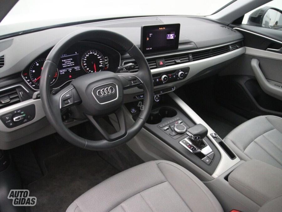 Melns Audi A4 2019 Viļņa, ar dzinēja tilpumu 2.00 L un nobraukumu 190 tūkst. km par 15799 €, foto 16 vietnē AUTOMOTO.COM.LV