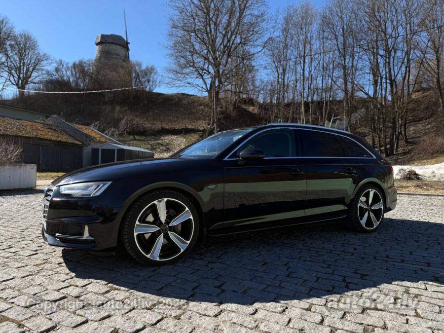 Black Audi A4 2019 in Tallinn, with an engine capacity of 2.00 L and mileage of 259 thousand km for 17200 €, photo 1 on AUTOMOTO.COM.LV