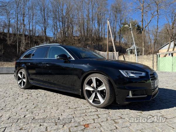 Black Audi A4 2019 in Tallinn, with an engine capacity of 2.00 L and mileage of 259 thousand km for 17200 €, photo 5 on AUTOMOTO.COM.LV