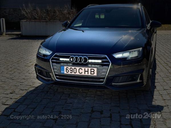 Black Audi A4 2019 in Tallinn, with an engine capacity of 2.00 L and mileage of 259 thousand km for 17200 €, photo 6 on AUTOMOTO.COM.LV