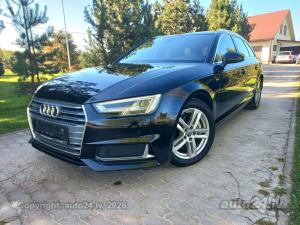 Melns Audi A4 2019 Tartu, ar dzinēja tilpumu 2.00 L un nobraukumu 270 tūkst. km par 16790 €, foto  vietnē AUTOMOTO.COM.LV