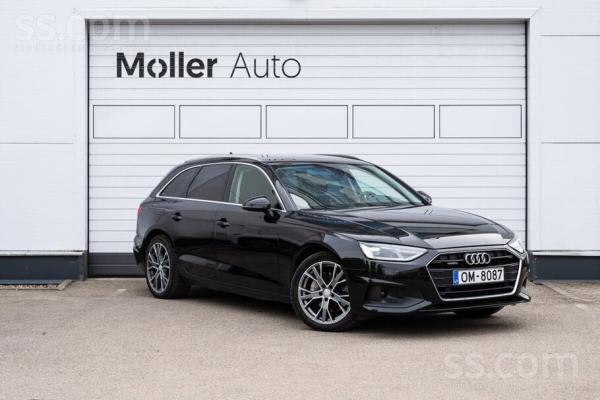 Black Audi A4 2019 in Riga, with an engine capacity of 2.00 L and mileage of 143 thousand km for 18950 €, photo 2 on AUTOMOTO.COM.LV