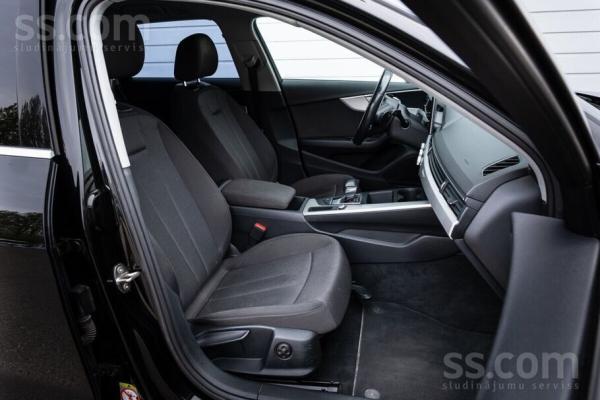 Black Audi A4 2019 in Riga, with an engine capacity of 2.00 L and mileage of 143 thousand km for 18950 €, photo 6 on AUTOMOTO.COM.LV
